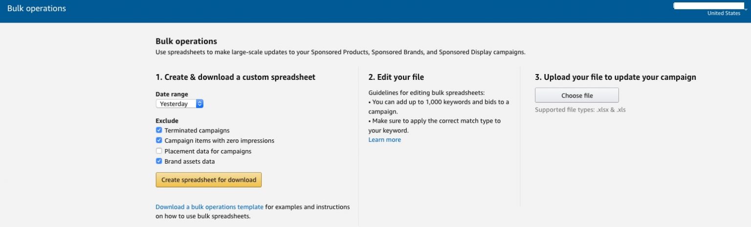 The Ultimate guide to Amazon PPC bulk operations - SellerApp PPC Updates