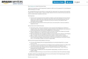 Amazon Seller Central Account Suspended 2026 - What Next