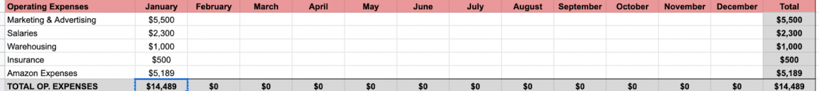 Profit and Loss (P&L)Statement for Amazon Sellers
