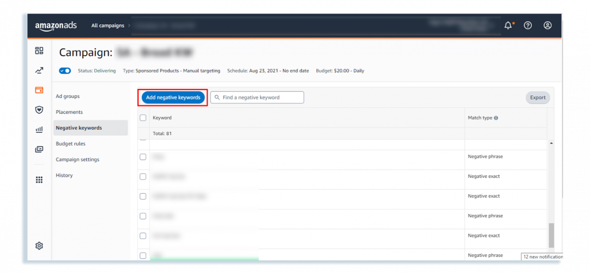 How To Optimize Negative Keywords On Amazon