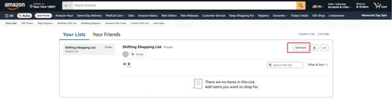 How Does Amazon Wishlist Work & How to Access these Features