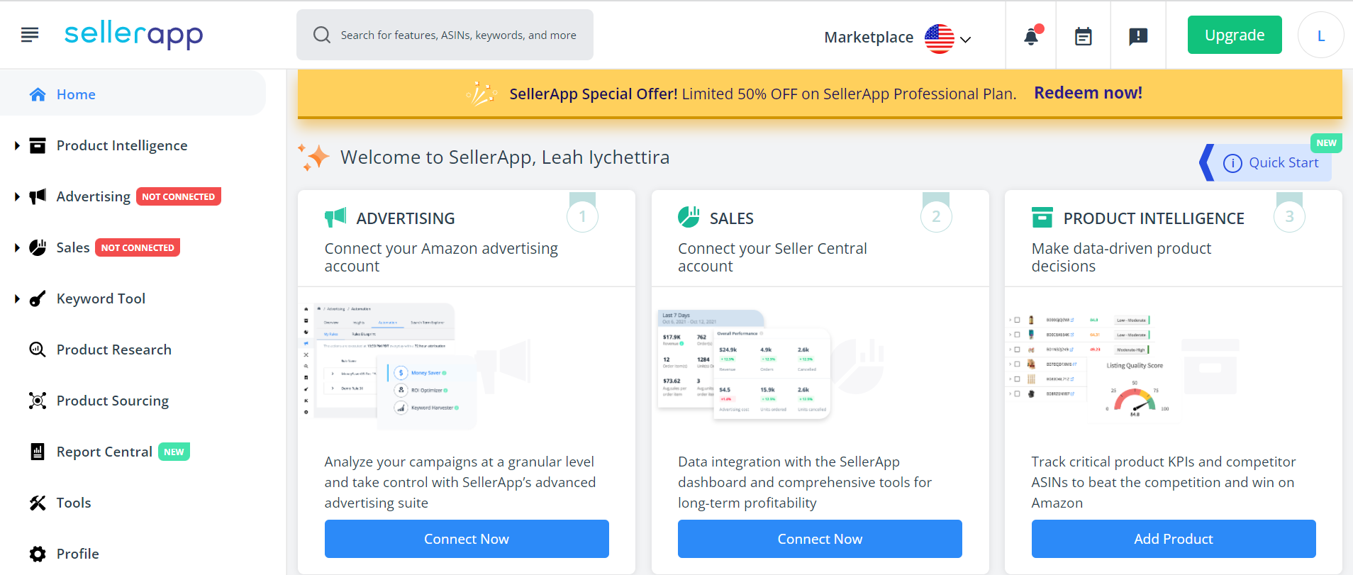 How to get started with SellerApp