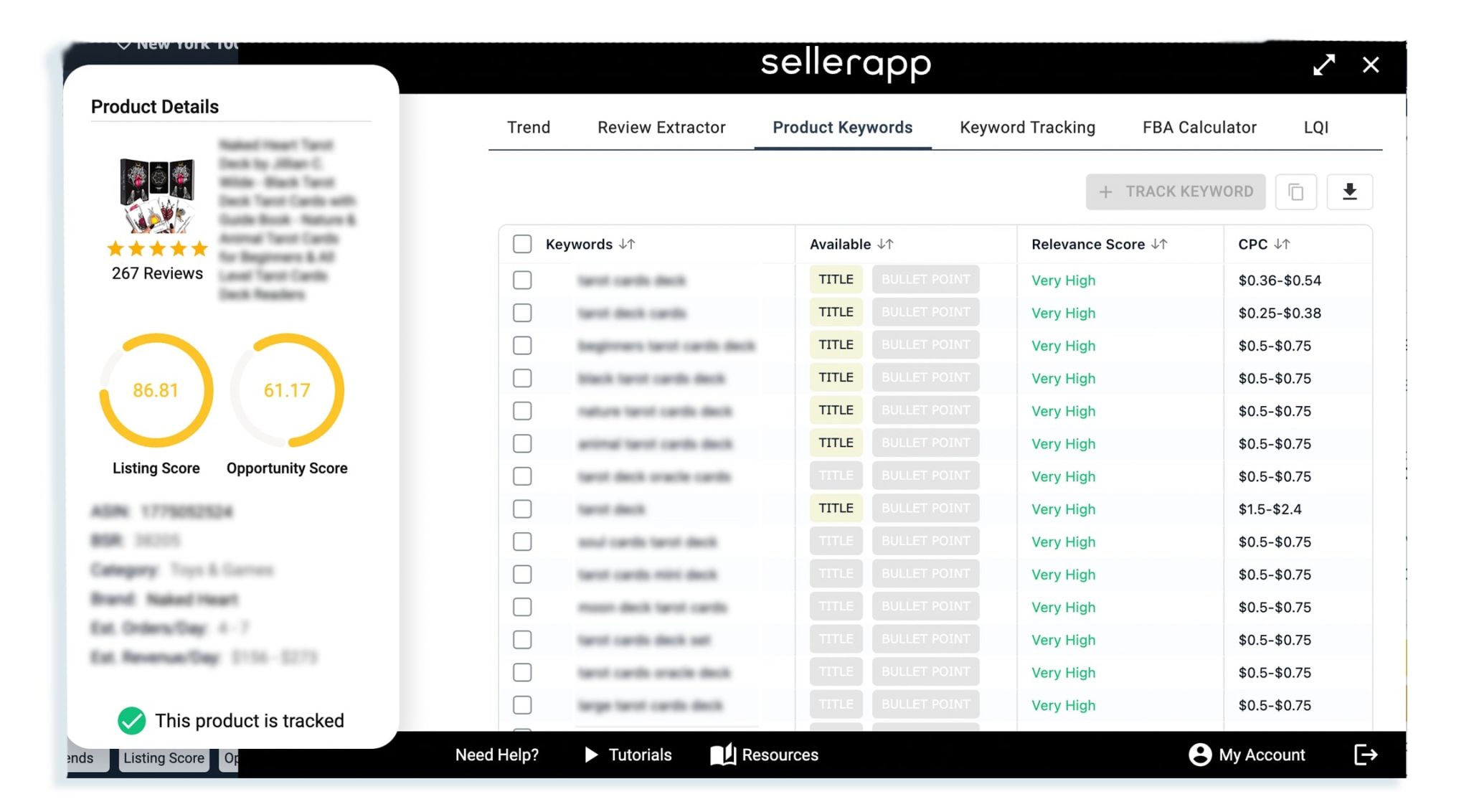 Find Best Product Keyword For Your Amazon Listing - Seller App