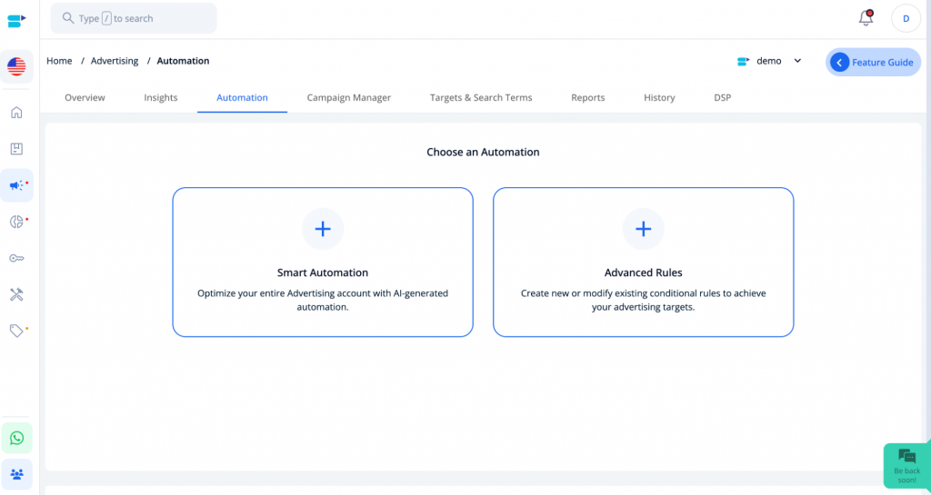 Automate Your Amazon Advertising With Sellerapp Smart Automation