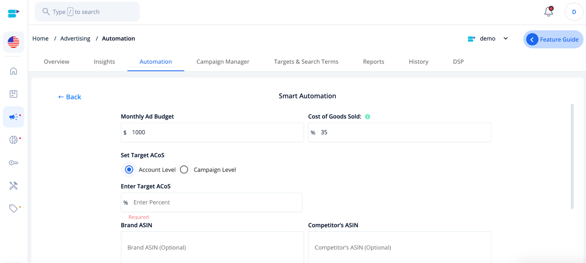 Automate Your Amazon Advertising With Sellerapp Smart Automation